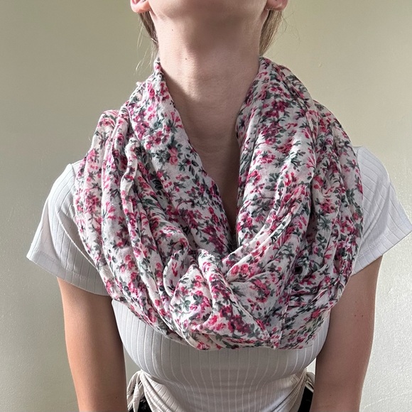 Handmade | Accessories | Cottagecore Wildflower Infinity Scarf | Poshmark